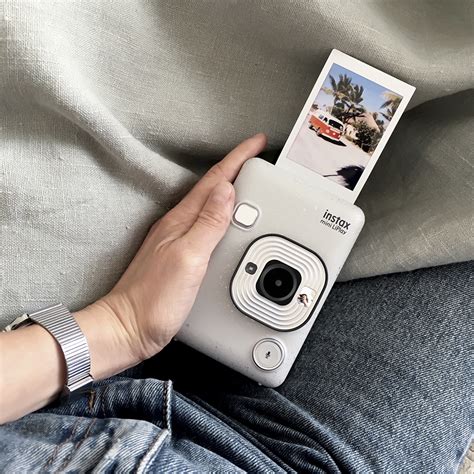 Купить Instax Mini LiPlay Stone White фотоаппарат + принтер ...