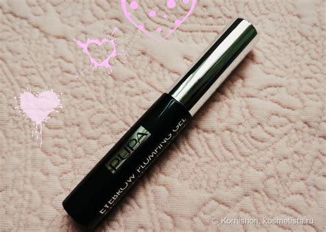 Эффект мохнатых бровей: Pupa Eyebrow Plumping Gel - Гель для бровей ...
