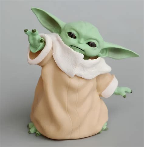 Фигурка Малыш Йода Звездные Войны/ Грогу / Baby Yoda Star Wars (7см ...