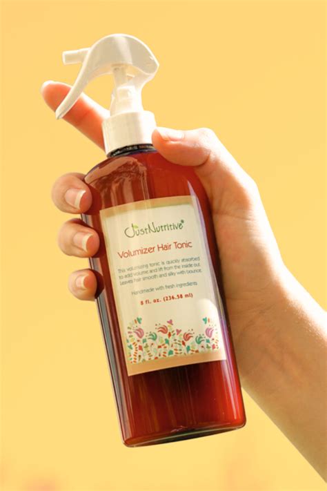 Volumizer Hair Tonic - Volumizing for fine, limp, and lifeless hair.