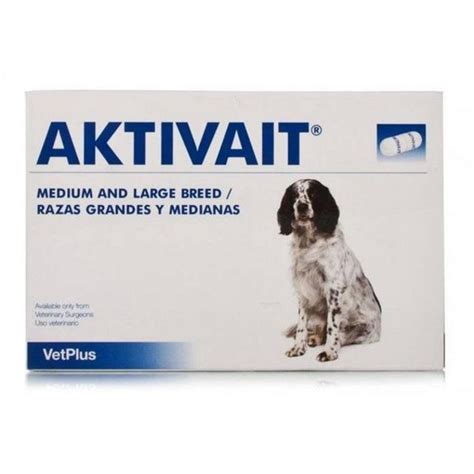 Aktivait Capsules for Medium & Large Breed Dogs 60 per pack – Your Dog ...