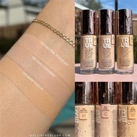 Catrice True Skin Hydrating Foundation Review & Swatches » All In The Blush