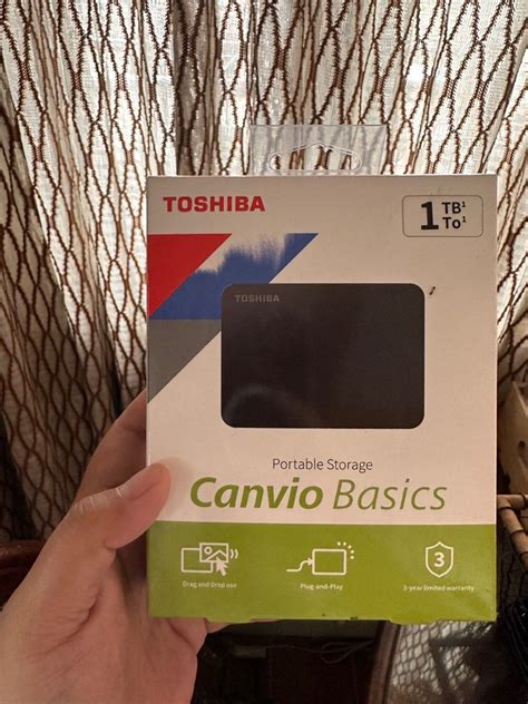 Toshiba Canvio Basics 1TB, Computers & Tech, Parts & Accessories, Hard ...