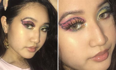🌈🦋 rainbow mariposa makeup 🦋🌈 : r/mua