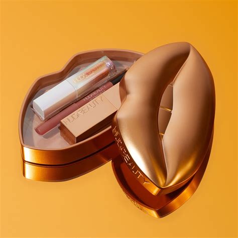 Huda Beauty Empowered Lip Trio Set Coffret Lèvres