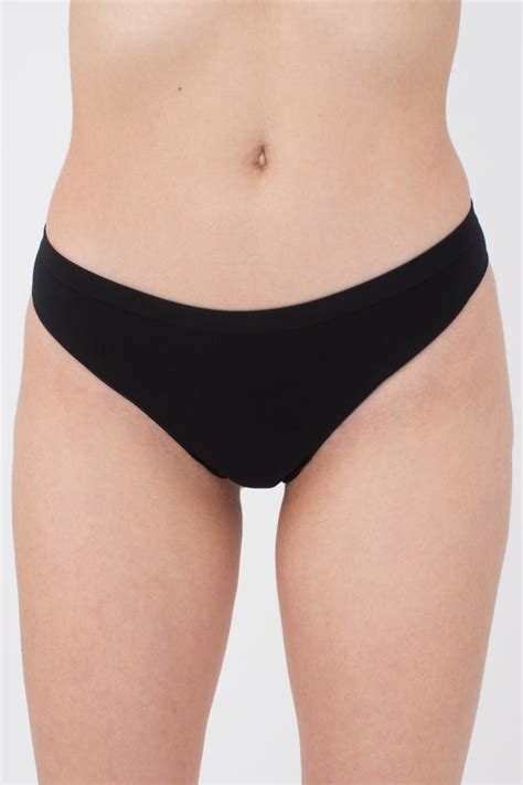 Женские бесшовные трусы бразилиана Brasilian briefs Giulia (black ...