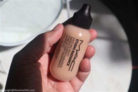 MAC Cosmetics Studio Radiance Face & Body Foundation Review - The ...