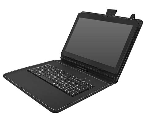 Универсальный Чехол с КЛАВИАТУРОЙ 10 (10.1, 9.7) Micro USB, РУССКИЕ ...