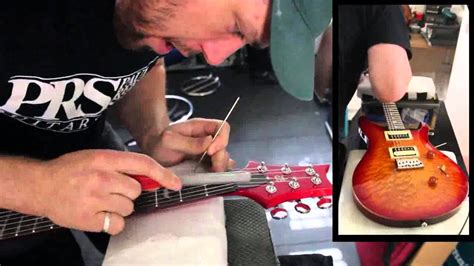 PRS SE GUITAR SET UP - YouTube
