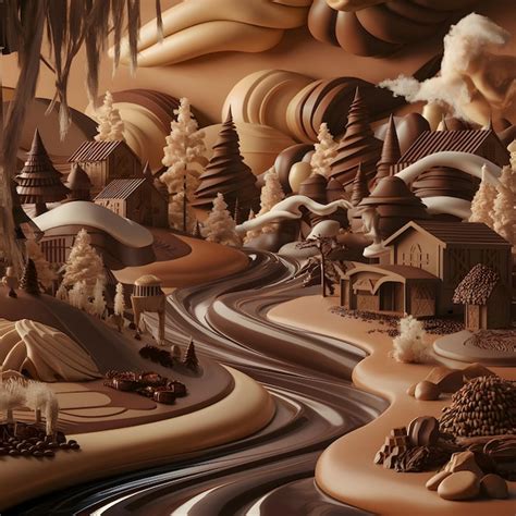 Premium Photo | World of chocolate