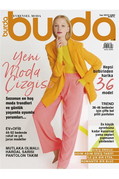 Burda - Sayı 2022/2 Şubat - Burda Dergisi (Dergi) - 1000Kitap