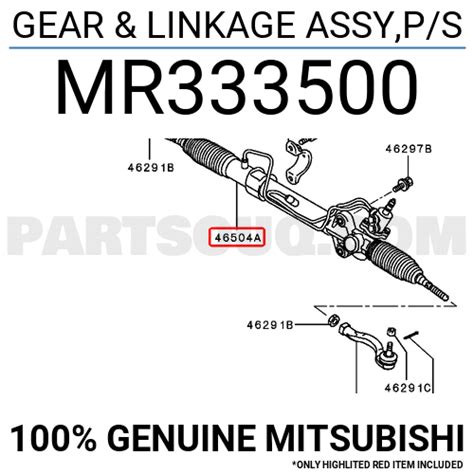 4410A725 Mitsubishi GEAR & LINKAGE ASSY, Price: 1048.59$, Weight: 12.5kg