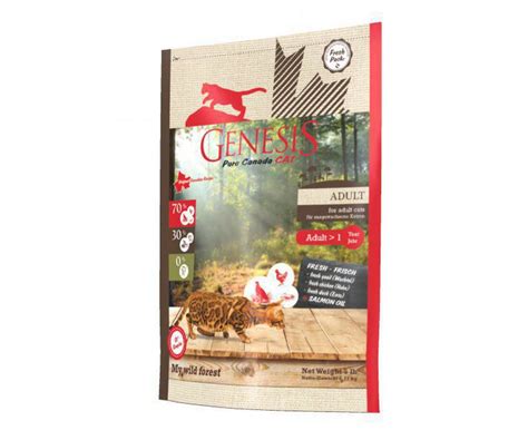 Genesis Pure Canada My Wild Forest Adult Cat 340g Harrison Genesis Pure ...