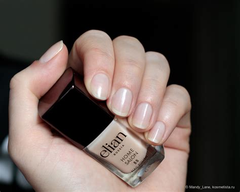 Естественный маникюр с Home salon bb nail polish от Elian Russia ...