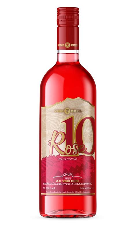 Vino - Rose 10 1l - Vino Župa