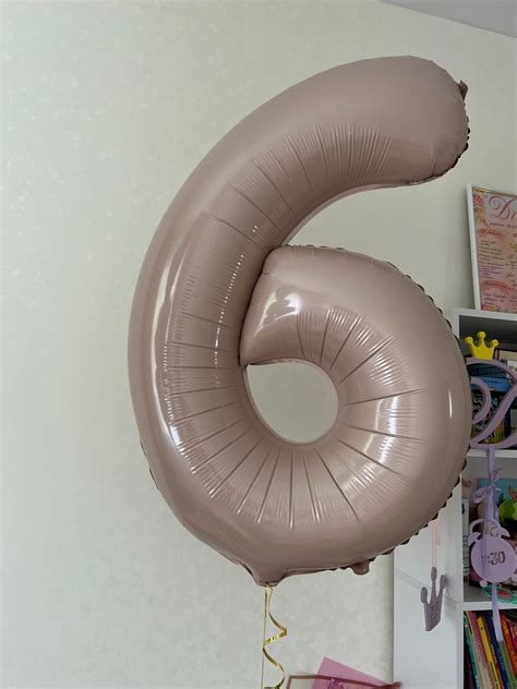 Воздушный шар фольгированный 40'' «Цифра 3», Slim, мистик крем (9247509 ...