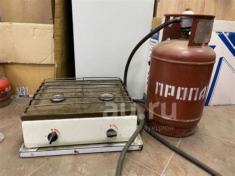 Газовая печка+баллон газовый 27л — купить в Красноярске. Состояние: Б/у ...