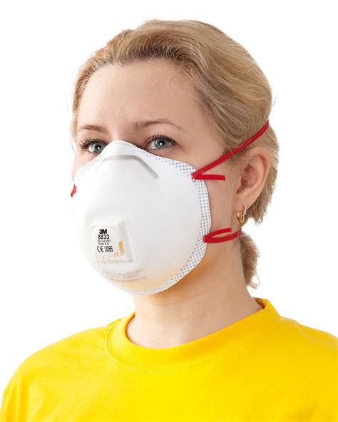 3M 8833 FFP3 Unvalved Cup Disp Resp Pack of 10 Painting Supplies, Tools ...