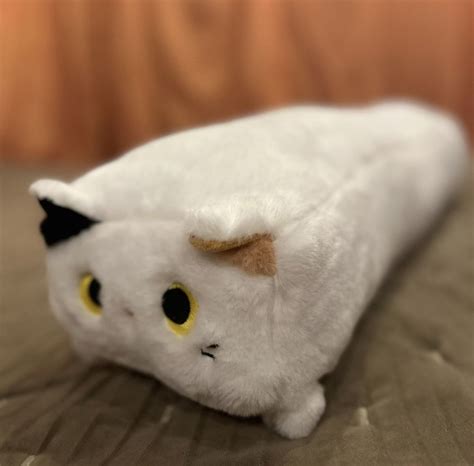 Мягкая игрушка КотоКуб большой обнимашка 70см белый, новинка игрушка ...