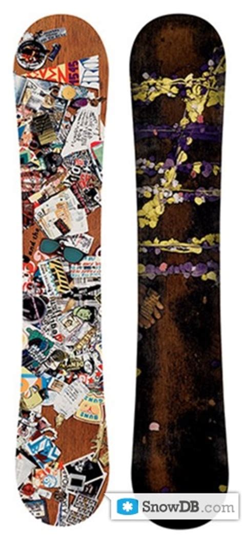 Сноуборд Burton Seven 2007/2008 :: Каталог сноубордов SnowDB.com