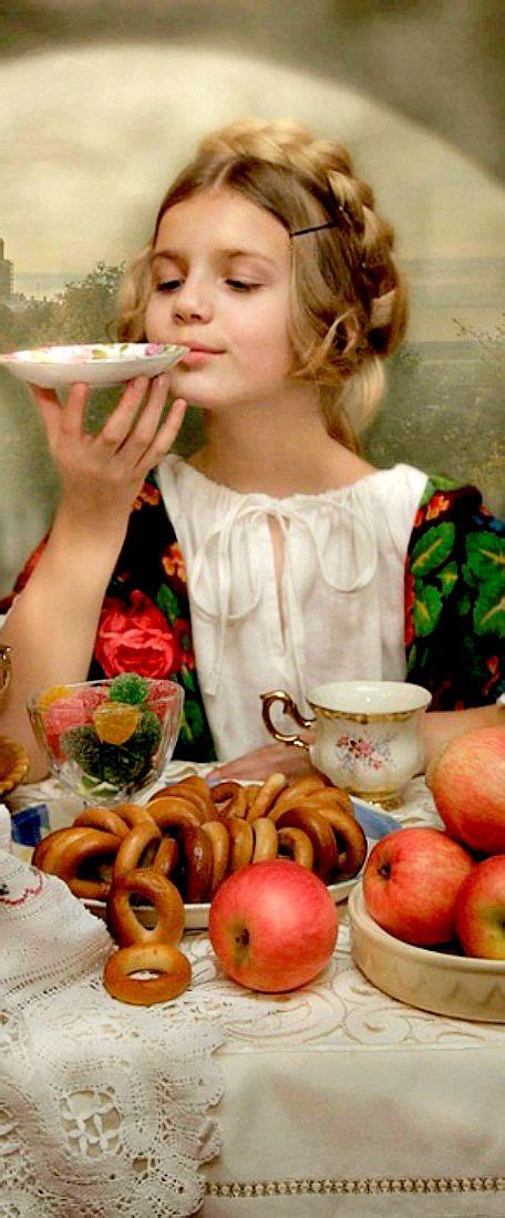 Traditional Russian way of drinking tea - from the saucer | The House ...