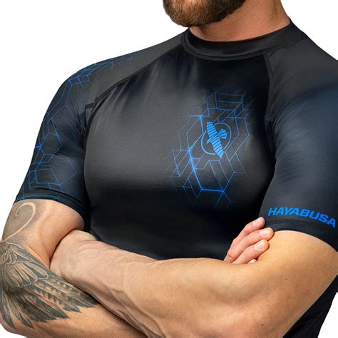 Рашгард Hayabusa Geo Blue SS купить в Москве