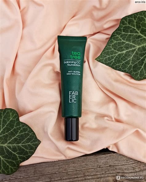 Тональный крем Faberlic для лица Tea Tree Balancing CC Glam Team ...
