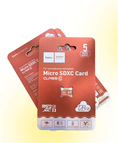 Карта памяти microSDHC 128Gb Hoco 3.0 high speed (Class 10) — AKS