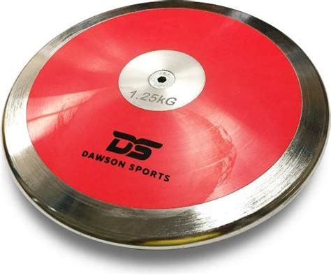 DAWSON SPORTS Synthetic Discus - 1.25kg (31194) - Red, 1.25 kg Buy ...