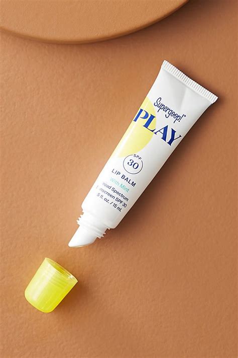 Supergoop! SPF 30 Play Mint Lip Balm | The balm, Lip balm, Spf 30