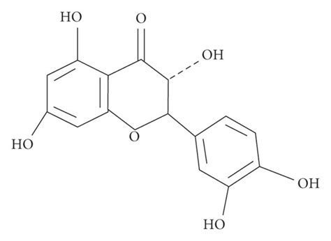 Chemical structure of taxifolin. | Download Scientific Diagram