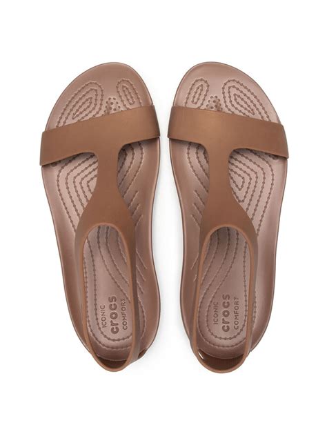 Sandalen Crocs Serena Sandal W 205469 Braun | eschuhe.de