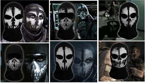 Маска Ghost - балаклава Call of Duty Ghosts (маска череп - балаклава с ...