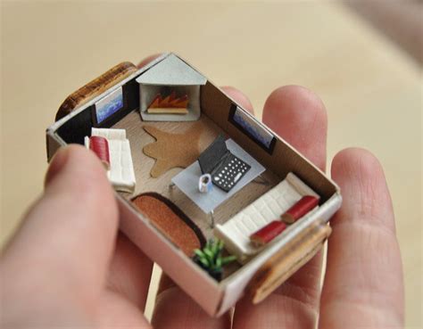 Миниатюра в спичечных коробках (c) dalwen, фото № 8 Origami Crafts Diy ...
