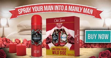 Mit Old Spice am Valentinstag zum echten Mann werden