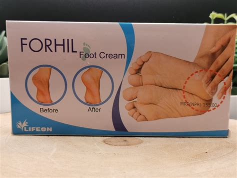 Fußpflege Creme | 30g, Forhil Foot Cream | mein-Nepal Shop