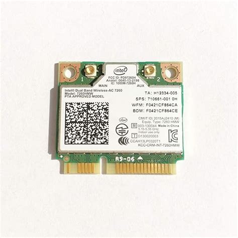 Intel Wireless-N 7260 (7260HMW AN) Intel® Dual Band Wireless-N 7260 ...