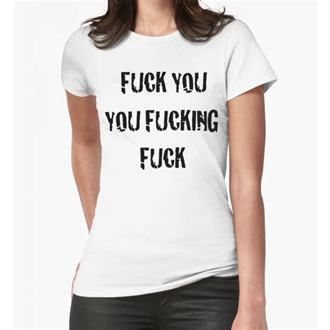 Футболка Fuck You You Fucking Fuck — купить в интернет-магазине Dream ...