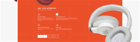 JBL Live | UI Design | Advertising design :: Behance