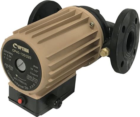 Насос циркуляционный фланцевый Optima OP40-130 220 мм + кабель с вилкой ...