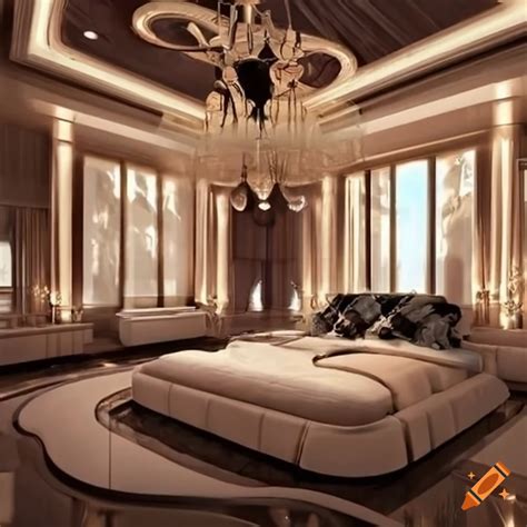 Modern luxury mansion room on Craiyon
