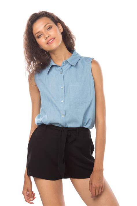 Γυναικεία τζιν: AMANIKO DENIM ΠΟΥΚΑΜΙΣΟ