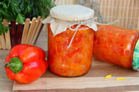 Лечо из перца, моркови и лука на зиму Stuffed Peppers, Vegetables ...