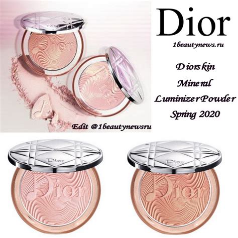 Новые хайлайтеры Dior Diorskin Mineral Luminizer Powder Spring 2020 ...