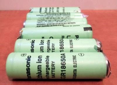 Ogniwo 3,6V Li-ion PANASONIC cgr18650a - 6204550586 - oficjalne ...