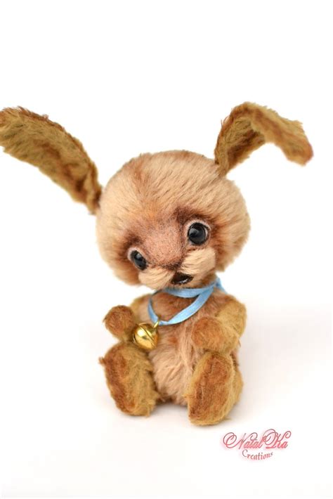 NatalKa Creations. Тедди с шармом : Тедди зайчик Зак. Teddy Hase Zak