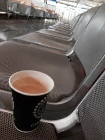 Cafe au Lait am Flughafen – drink in the city