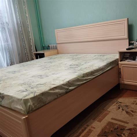 Кровать двуспальная, две тумбоки. – купить в Барнауле, цена 8 000 руб ...