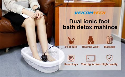 Йонна детокс машина Veicomtech Ionic Detox Foot Bath Machine | Фризьоро ...