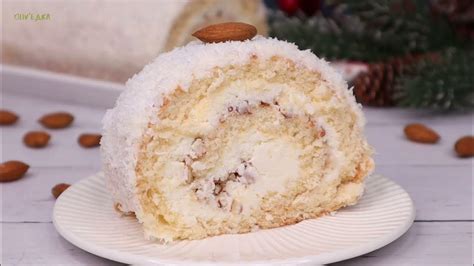 Рулет "Рафаэлло" ВКУСНЕЕ, ЧЕМ КОНФЕТЫ! Справится даже ребенок! Rafaello ...